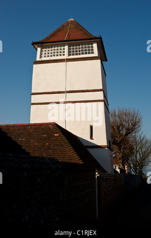 Overstrand Clock Tower Stock Photo - Alamy