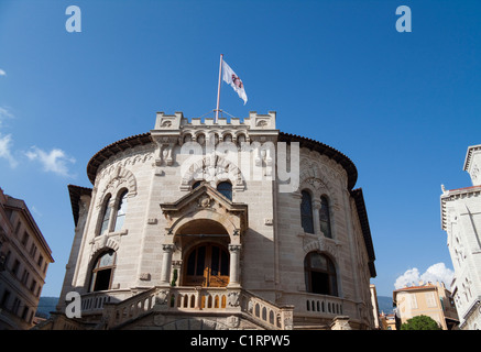 The Palacio de Justicia in Monaco. Courthouse with beautiful circular ...