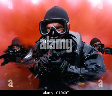 Naval divers/frogmen training Stock Photo - Alamy