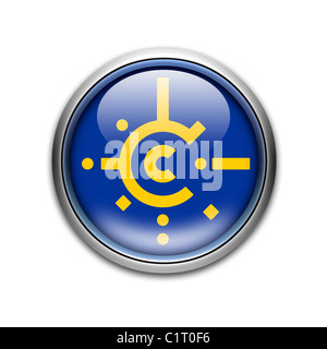 CEFTA flag symbol logo Stock Photo - Alamy