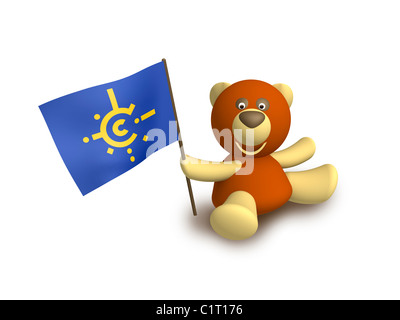 CEFTA flag symbol logo Stock Photo - Alamy