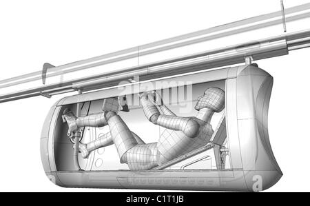 The Shweeb - A Pedal-Powered Monorail Imagine how different your ...