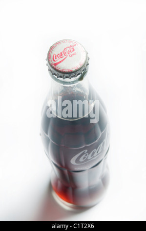 vintage bottle of Coca Cola, top view Stock Photo: 58555445 - Alamy