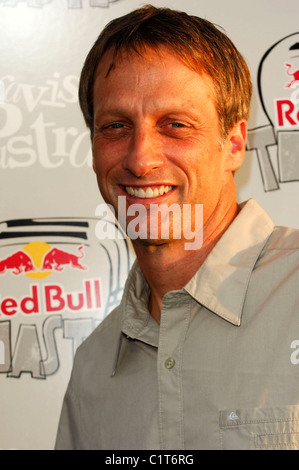 Tony Hawk at the Red Bull Toasted with Travis Pastrana, held at The ...