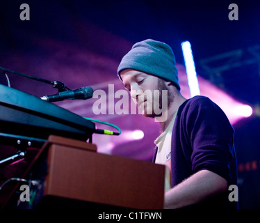 Wild Beasts performing live at Field Day in Victoria Park London ...