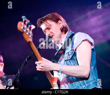 Wild Beasts performing live at Field Day in Victoria Park London ...