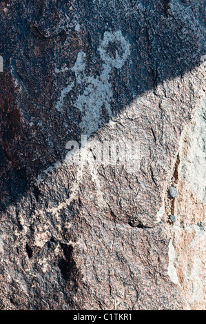 USA, Arizona, Scottsdale. Native-American tomahawk and shadow. Credit ...