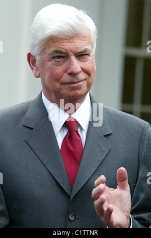 US Democratic Senator from Connecticut Chris Dodd at the press ...