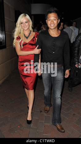 Ex Big Brother 10 couple Karly Ashworth and Kenneth Tong The UK ...
