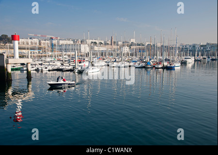 marina Brest harbour, Brittany, France Stock Photo: 35592615 - Alamy