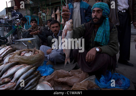 Fish in Kabul market Afghanistan Stock Photo - Alamy