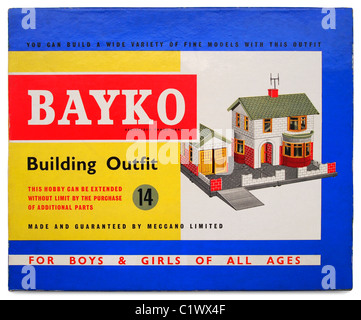 Bayko Building Set (Outfit 14) instruction book, c. 1966 Stock Photo ...