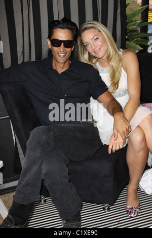 Elisabeth Rohm and husband Ron Wooster 2009 Miss Malibu Pageant held at ...
