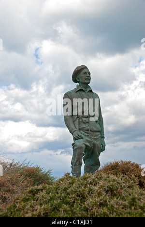 The Statue of General George Grivas-Dhigenis leader of the liberation ...