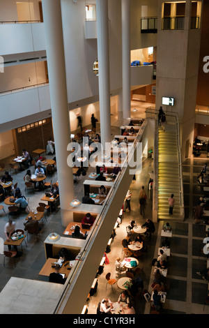 England, London, The British Library, Cafe Tables Stock Photo - Alamy