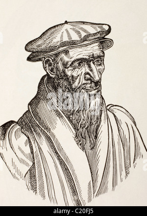 William Farel (1489-1565) French Protestant evangelist and a founder of ...