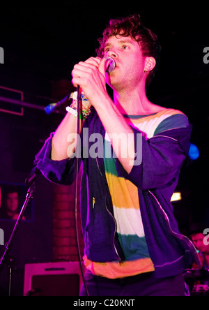 Benjamin Grubin of Hockey performing at Liverpool O2 Academy on their ...