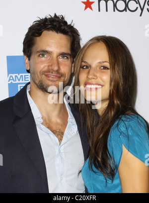 Jackson Hurst and actress Stacy Stas 2009 Macy's Passport fashion show ...