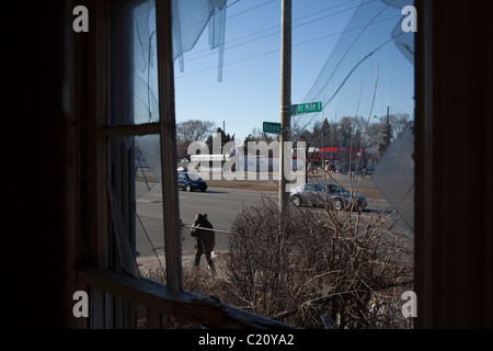 Eight Mile Road in Detroit Stock Photo: 35671353 - Alamy