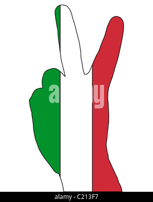 Italian finger signals Stock Photo - Alamy