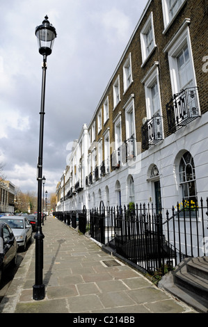 Georgian terraced houses Gibson Square, London Borough of Islington ...