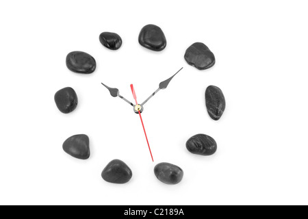 stone clockface, concept of time Stock Photo - Alamy