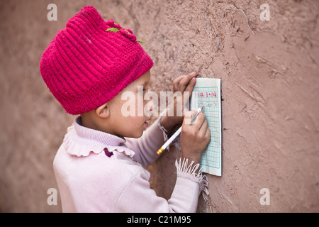 Uyghur girl, Xinjiang, China Stock Photo - Alamy