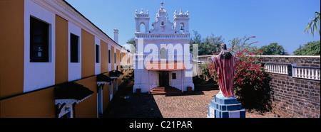 Church in Tiracol fort, Goa, India, Asia Stock Photo - Alamy