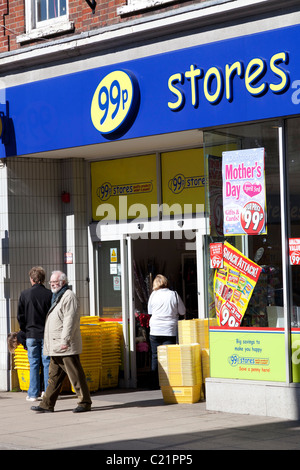 99p Stores, Petersfield, Hampshire, UK Stock Photo - Alamy