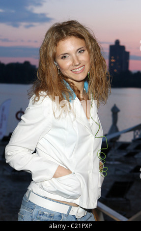 Irina Toneva of Russian girl group Fabrika Russia - 2009 Stock Photo ...