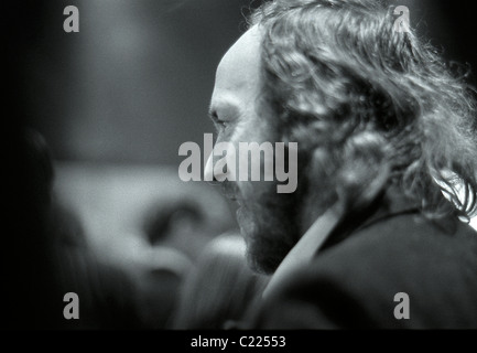 Archigram Architects member Ron Herron at his drawing board in the ...