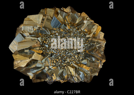 Pyrite (FeS2) (Iron sulfide) - Popularly known as "fool's gold ...
