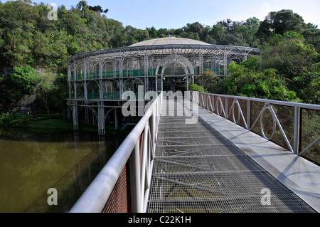 The Opera de Arame (Wire Opera) modern architecture theater house in ...