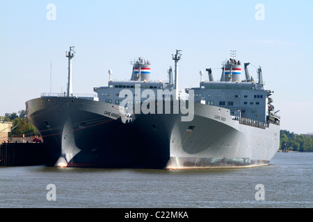 Ready Reserve Force Ships of United States Navy Cape Ray Cape Rise and ...