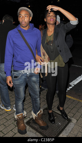 X Factor finalist Rachel Adedji out and about near The X Factor House ...