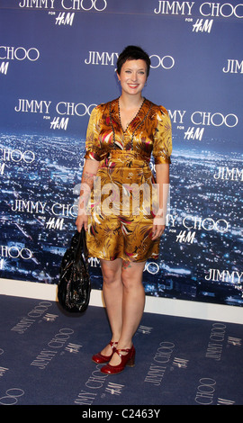Diablo Cody arriving at the Jimmy Choo for H&M Launch Party held at a ...