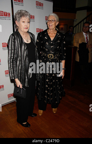 Lynn Redgrave and her sister Vanessa Redgrave Opening night of ...