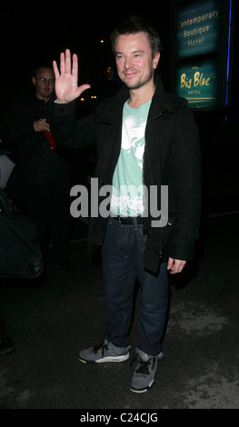 Craig Kelly arrives at his hotel after rehearsing for 'Strictly Come ...