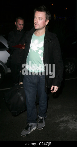 Craig Kelly arrives at his hotel after rehearsing for 'Strictly Come ...