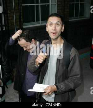 Paul Bazely outside the London Studios London, England - 29.10.09 Stock ...
