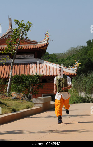 Supermonk Shi Liliang is a monk with a difference. The 33 year is ...
