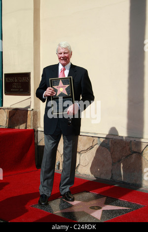Peter Graves Actor Peter Graves receives the 2391st star on the ...