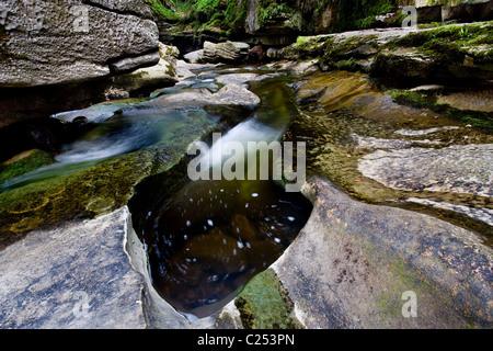 How Stean Gorge, near Pateley Bridge, Nidderdale, Yorkshire Dales Stock ...