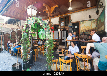 Al Nofara Cafe in Old Damascus. near the Umayyad Mosque and Al ...