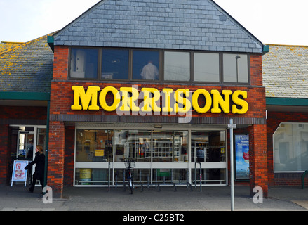 Morrisons supermarket in Seaford East Sussex UK Stock Photo - Alamy