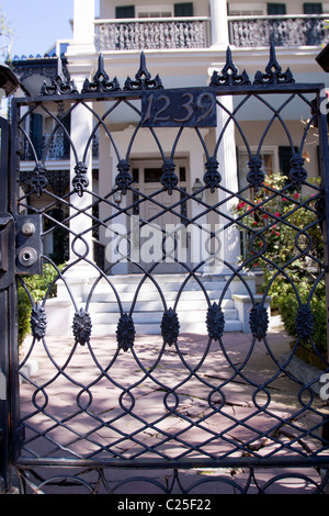 Famous Brevard-Rice House, former home of Anne Rice, in Garden District of New Orleans Stock ...