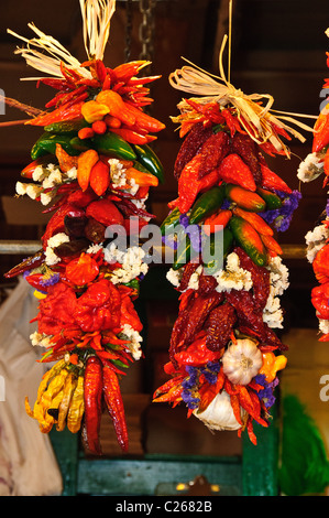 Ornamental Decoration of Peppers, Pike Place Market, Seattle ...