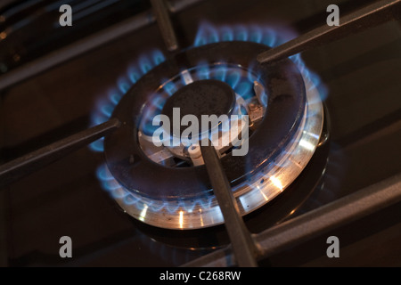 Cooker gas rings Stock Photo - Alamy