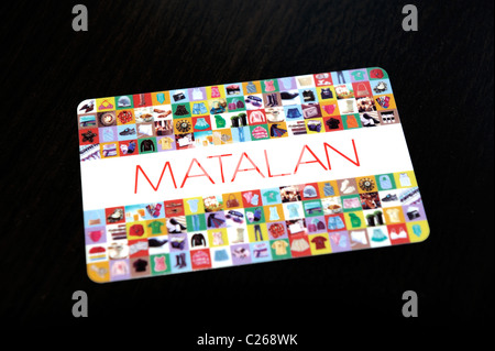matalan customer reward card england uk Stock Photo - Alamy