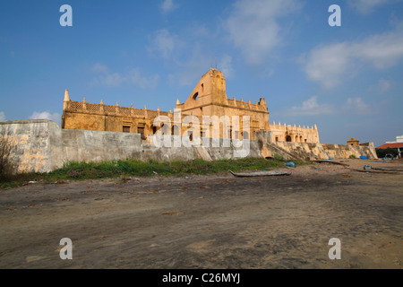 Dansborg Fort at Tranquebar an old Danish colony in Tamil Nadu India ...